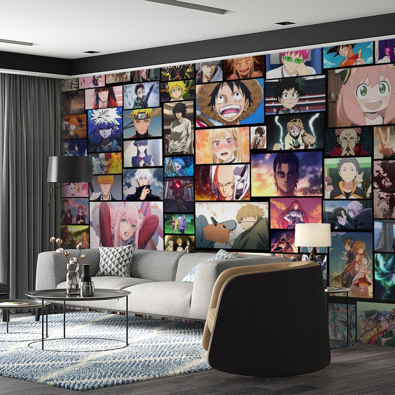 Anime Wall Collage - Etsy