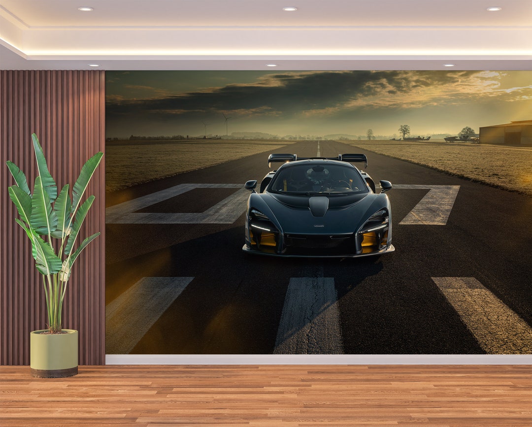 Lamborghini Wall Art Mural & Wallpaper Racing Sport Cars Peel - Etsy