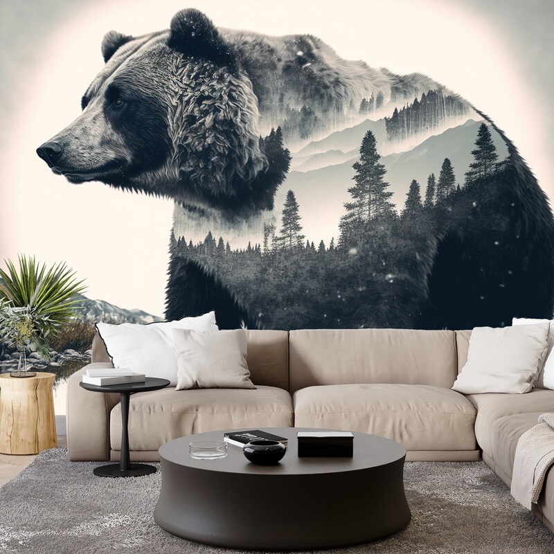 Bear Wallpaper - Etsy