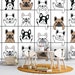 Dog Funky Wallpaper & Wall Mural Pets Nursery Pattern Dogs Wall Art ...