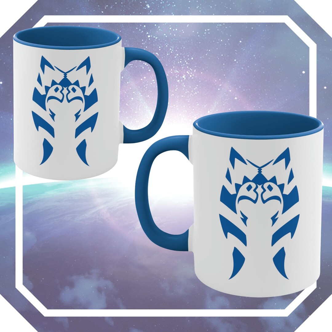 Ahsoka Mug, Snips Mug, Ahsoka Tano Mug, the Mandalorian, Blue Ahsoka ...