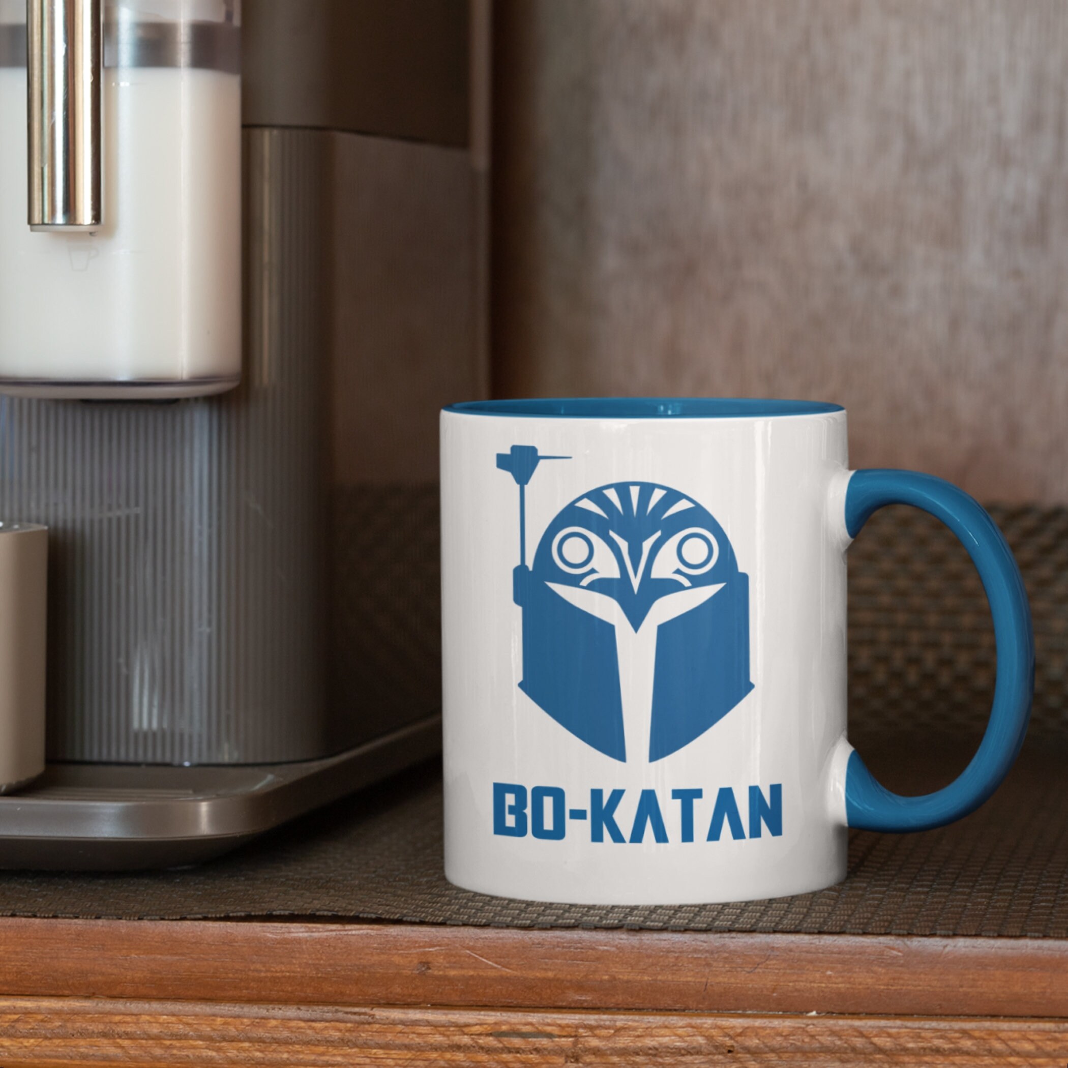 Blue Bo-katan Mug the Mandalorian Bo-katan Kryze Coffee Mug - Etsy