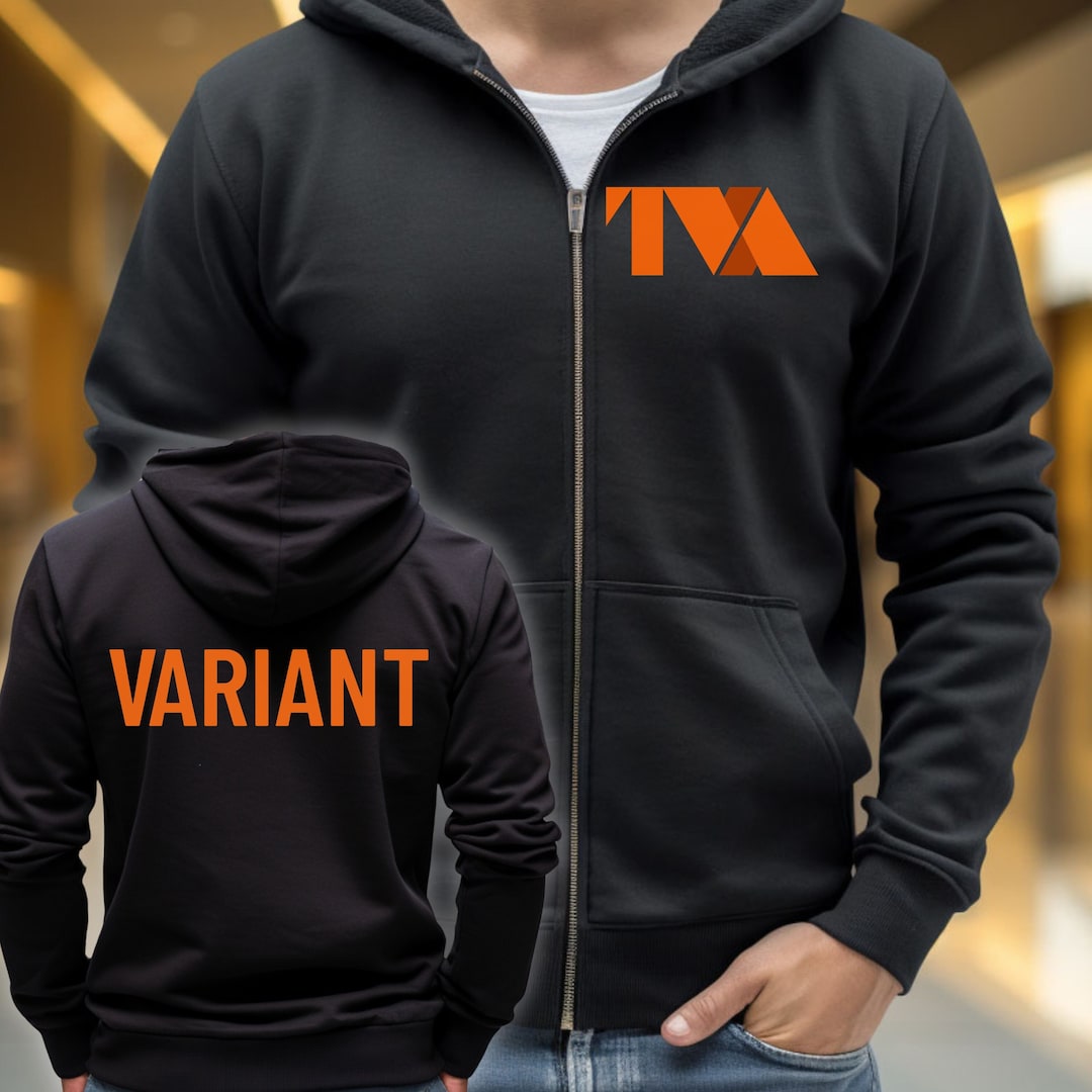 TVA Variant Zip-up Hoodie: Unisex Full Zip Sweatshirt - Etsy