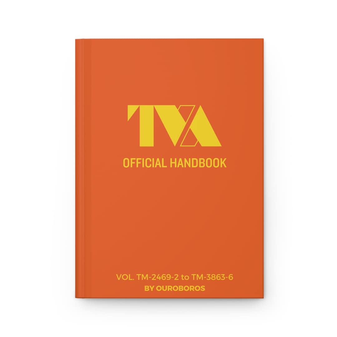 TVA Official Handbook, TVA Guide Book, Loki Guide Book, Loki Book, TVA Book, Ouroboros Guidebook ...
