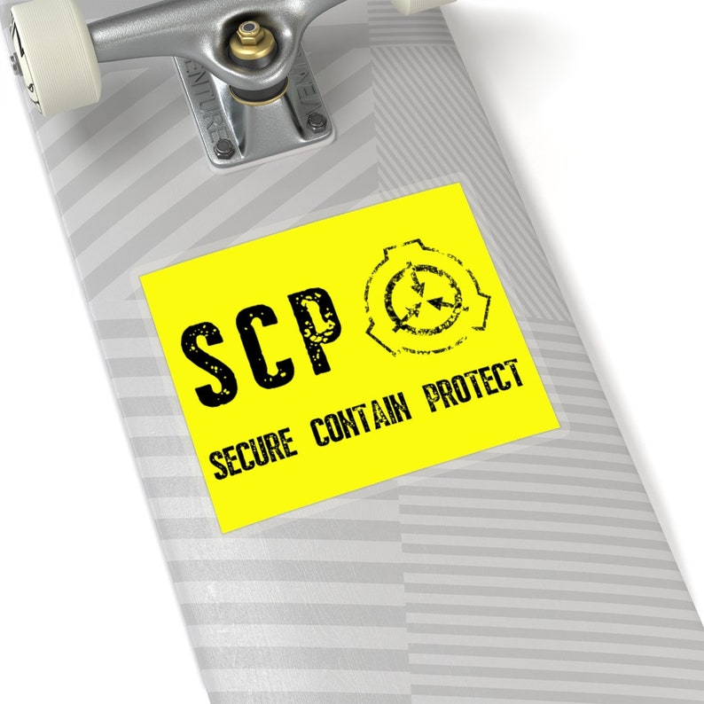 SCP Sticker Secure Contain Protect Decal Car Decal Computer - Etsy