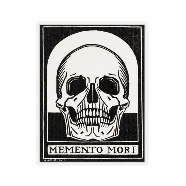 Memento Mori Stickers - Etsy
