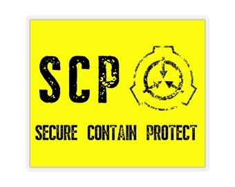Scp Car Sticker - Etsy