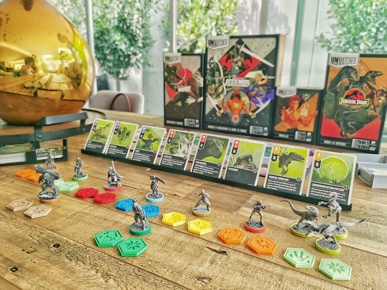 Unmatched Board Game Turn/action Tokens | Etsy