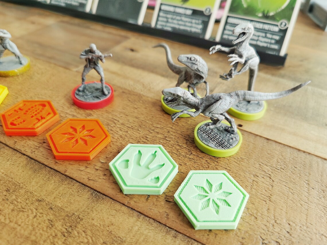 Unmatched Board Game Turnaction Tokens Etsy Uk