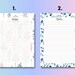 Printable A5 Notes Pages Create Your Own Floral Notepads With Our ...