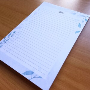 Printable A5 Notes Pages | Create Your Own Floral Notepads With Our ...