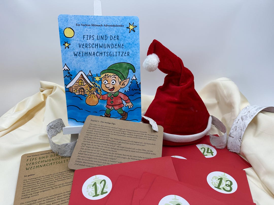 Reading-aloud Advent Calendar for Children, 1st and 2nd Grade, School ...