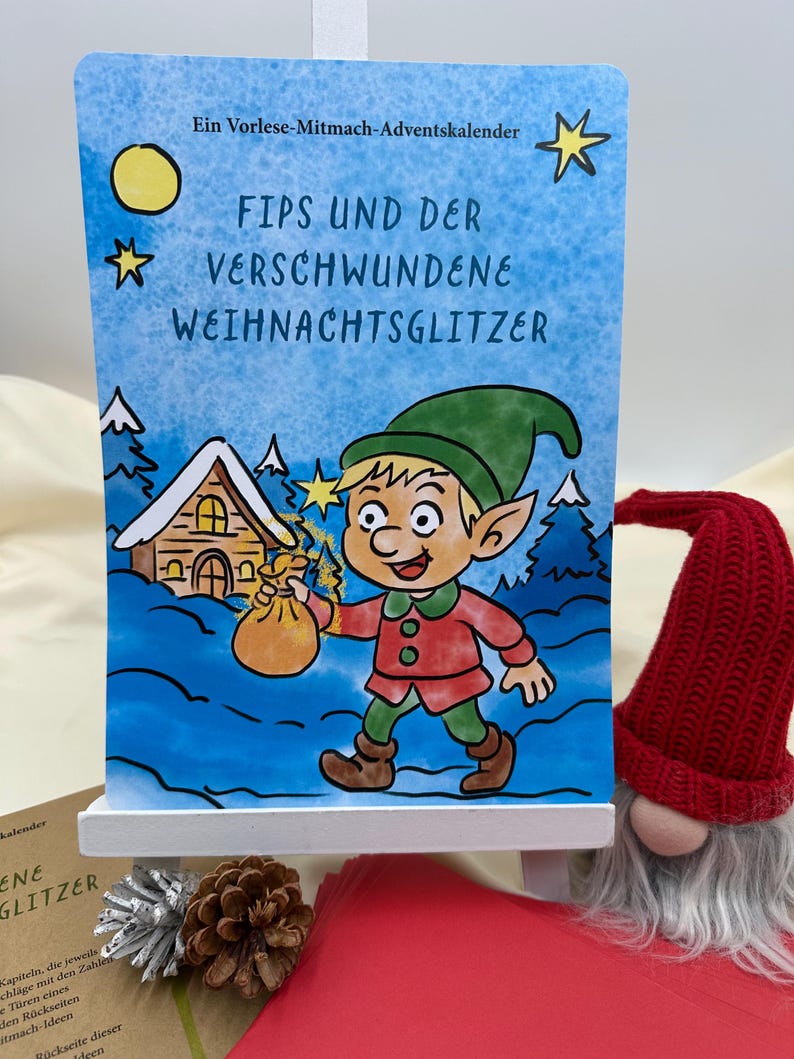 Reading-aloud Advent Calendar for Children, 1st and 2nd Grade, School ...