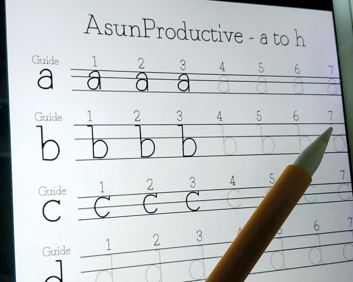 How to Write Like A Pro Typewriter Typewriter Handwriting - Etsy