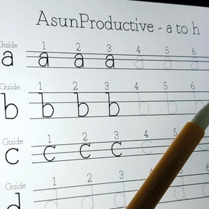 How to Write Like A Pro Typewriter | Typewriter Handwriting Worksheet ...