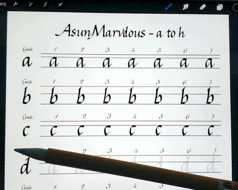 Classic Italic Alphabet Printables | Italic Handwriting Practice Sheet ...