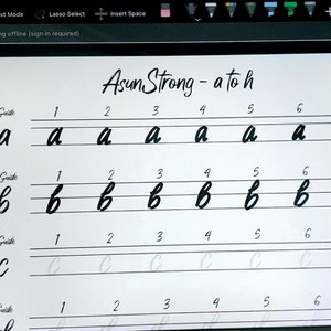 Manly & Rough Handwriting Style Template | Handwriting Worksheet ...