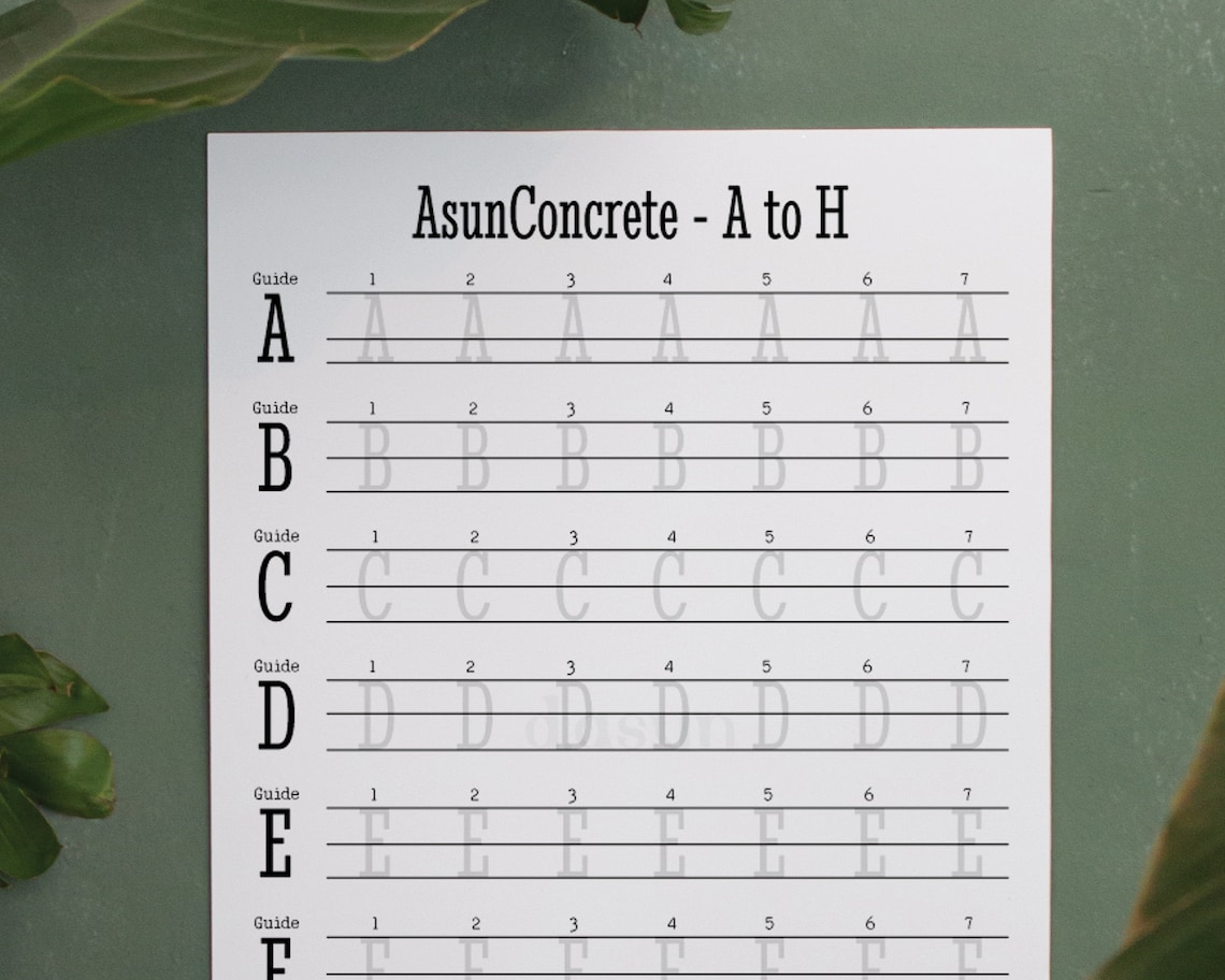 Typewriter Handwriting Practice Sheet, Neat Typewriter Tracing ...