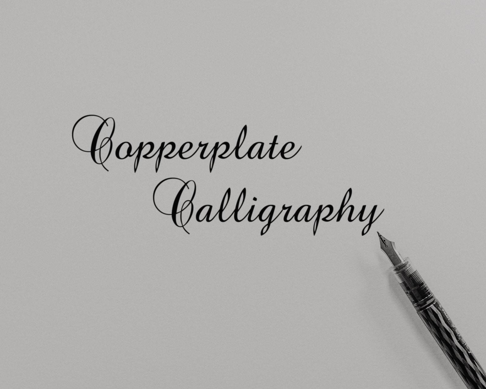 Mastering Copperplate Script Alphabet at Home, Copperplate Handwriting ...