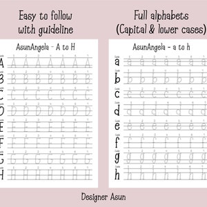 Cute Typewriter Font Practice Sheet PDF | Typewriter Alphabet Writing ...