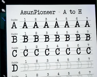Printable Gothic Letter Worksheet Gothic Calligraphy Practice Template ...