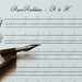 Copperplate Tracing Paper PDF Calligraphy Traceable Sheet for Adult ...