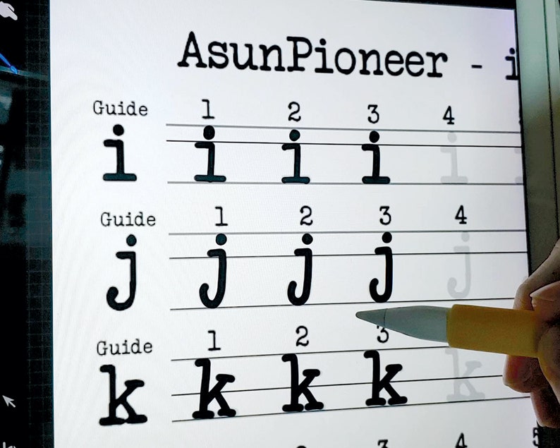 Typewriter Handwriting Worksheet Template | Typewriter Handwriting ...