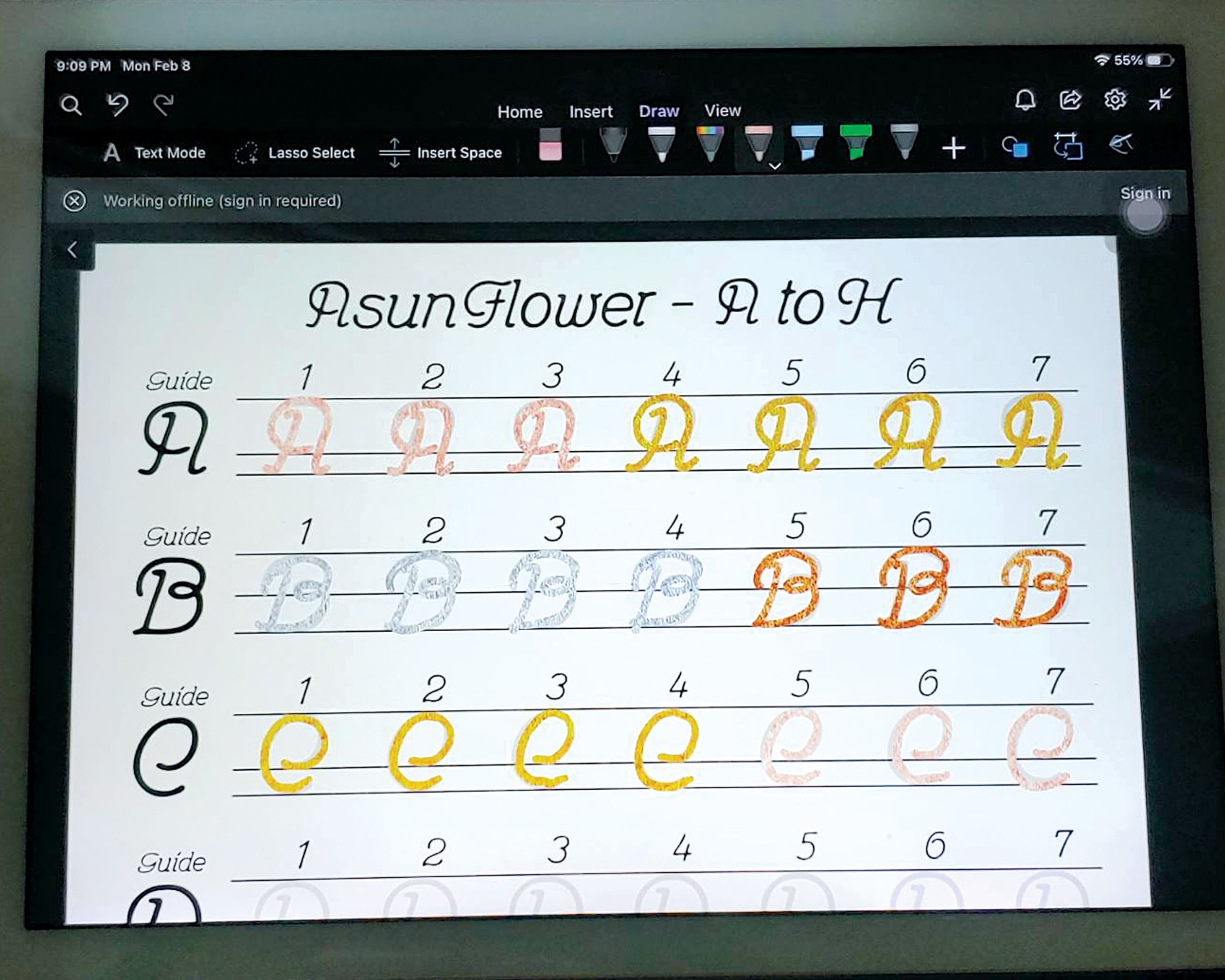 Cute Print Handwriting Practice Sheet Handwriting Worksheet - Etsy