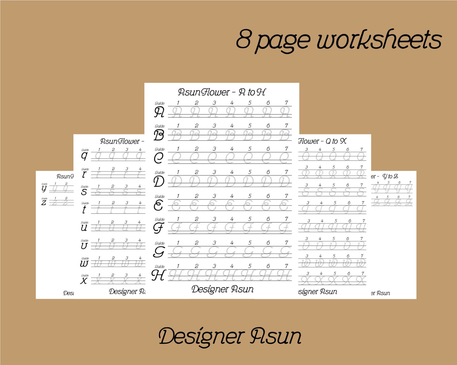 Cute Print Handwriting Practice Sheet Handwriting Worksheet - Etsy