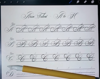 Copperplate Calligraphy Starter Workbook Kit Creative Hobbies - Etsy