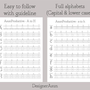 How to Write Like A Pro Typewriter | Typewriter Handwriting Worksheet ...