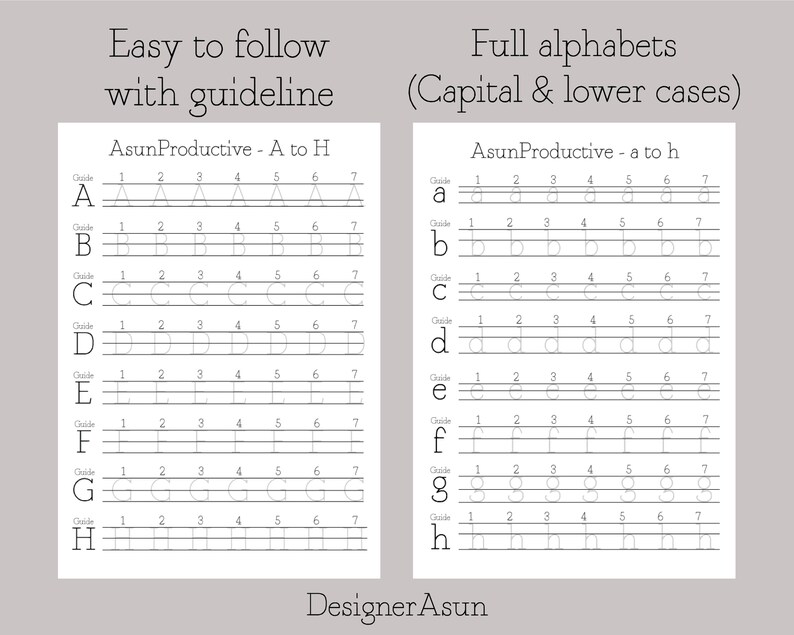 How to Write Like A Pro Typewriter Typewriter Handwriting Worksheet ...