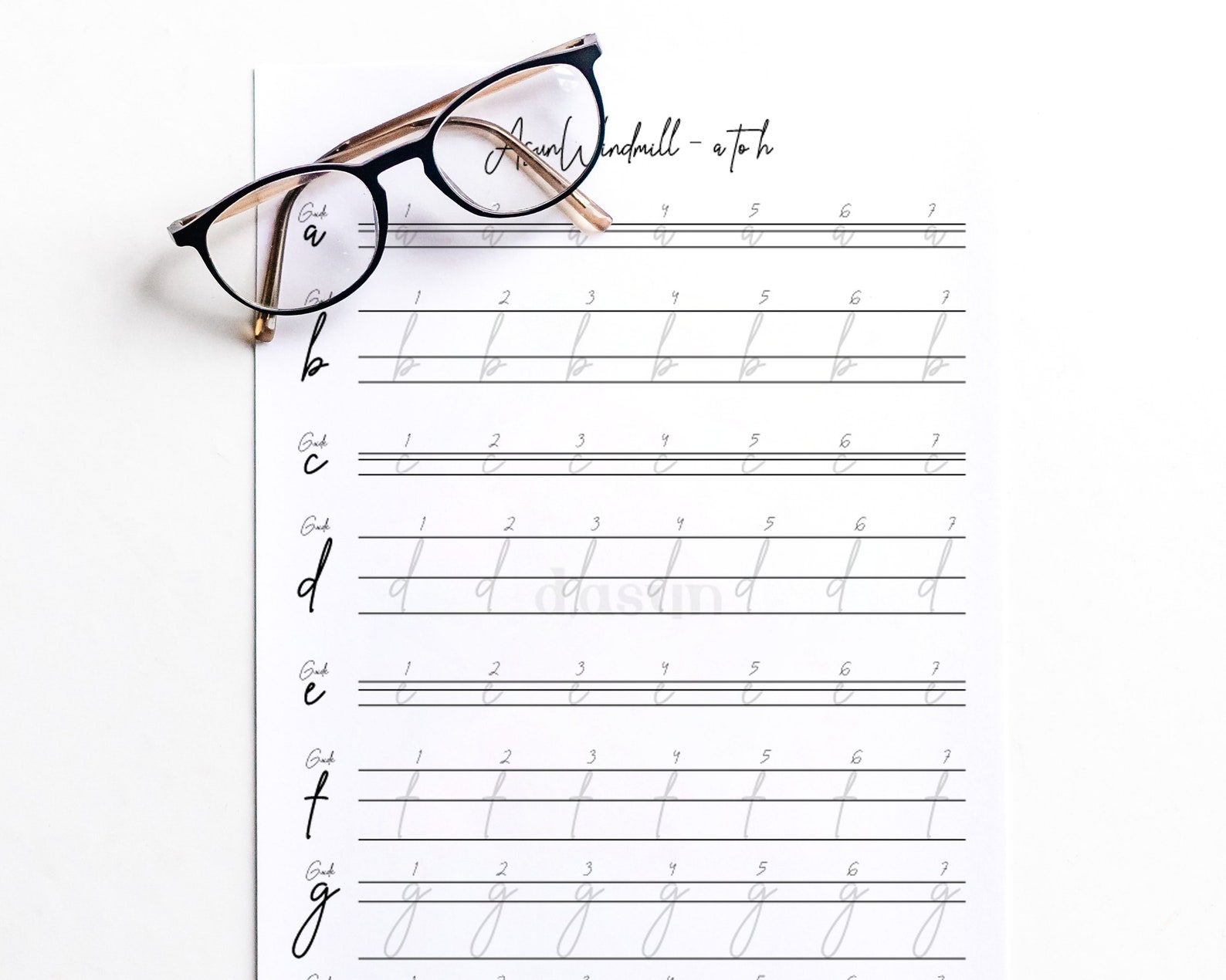 Cute Autograph Practice Sheet for Girls, Printable Signature Worksheet ...