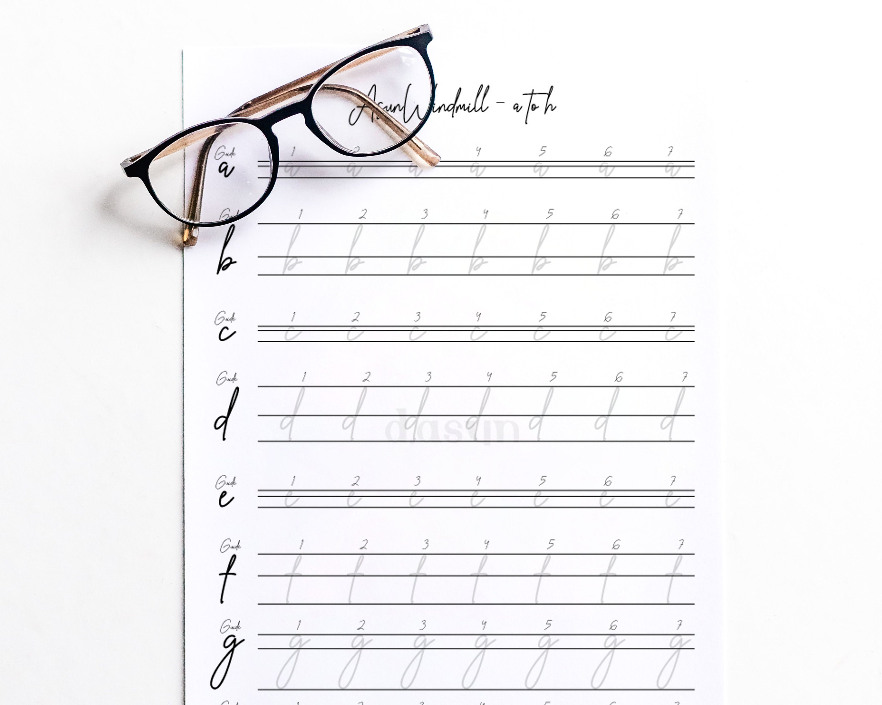 Cute Autograph Practice Sheet for Girls, Printable Signature Worksheet ...