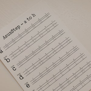 Neat Typewriter Printable Workbook for Adult, Typewriter Penmanship ...