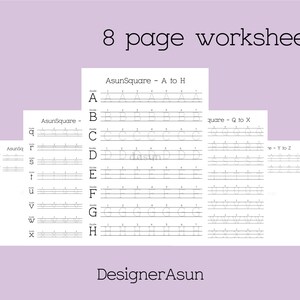 Typewriter Font Alphabet Template, How to Improve Your Handwriting ...
