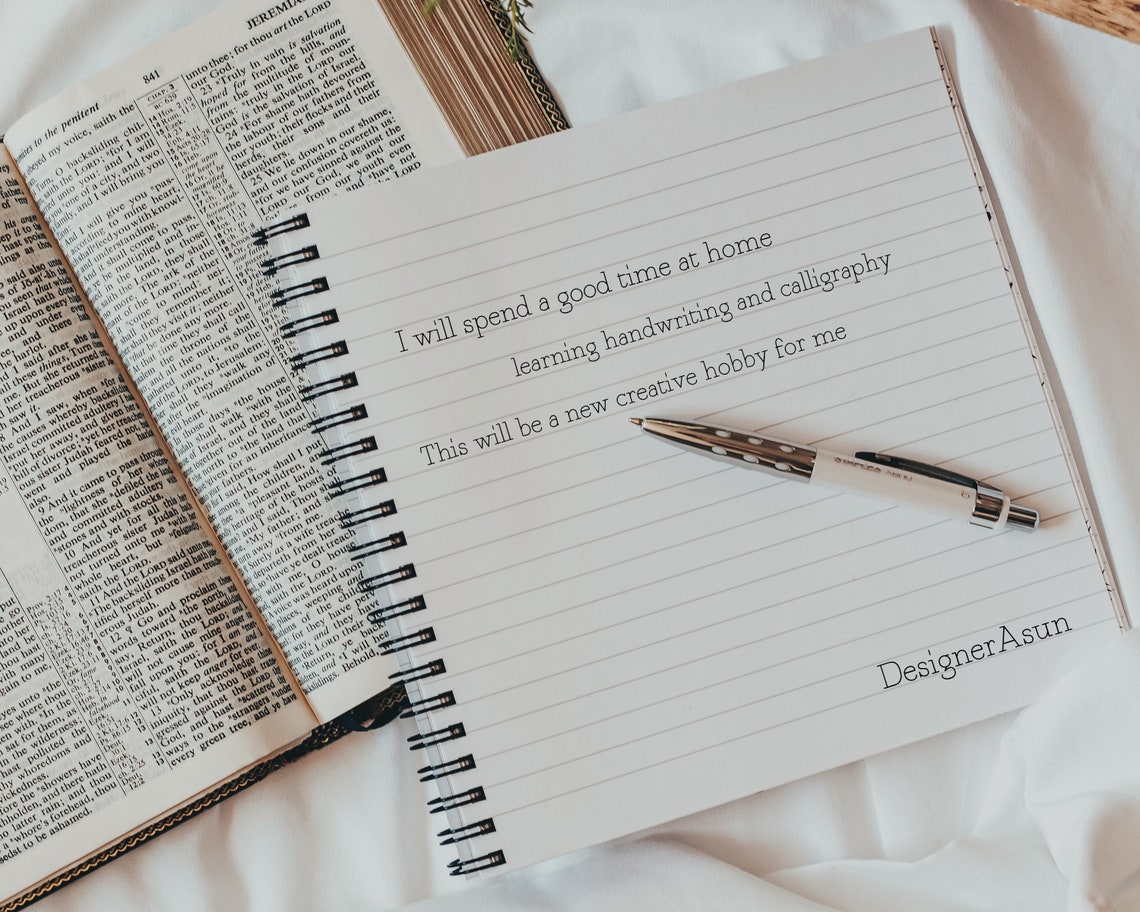 How to Write Like A Pro Typewriter Typewriter Handwriting - Etsy