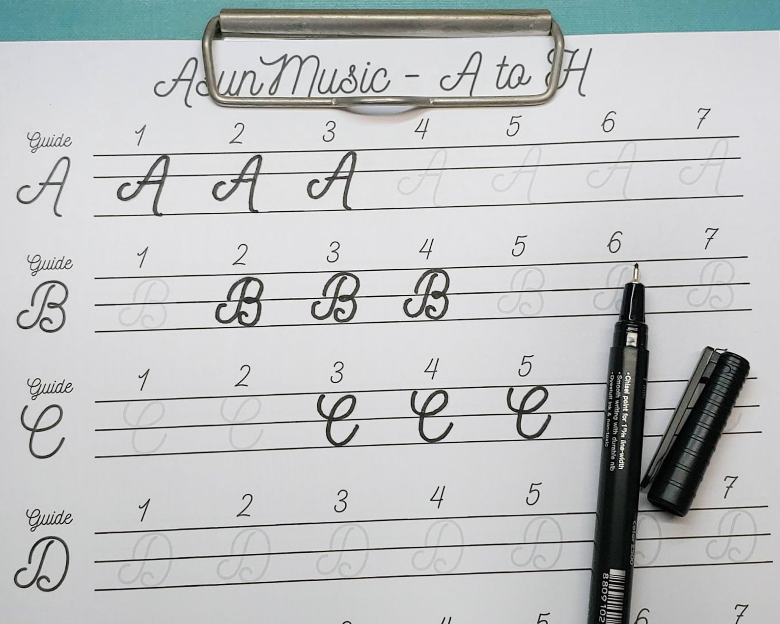 Printable Handwriting Practice Sheets for Adult Cute Handwriting ...