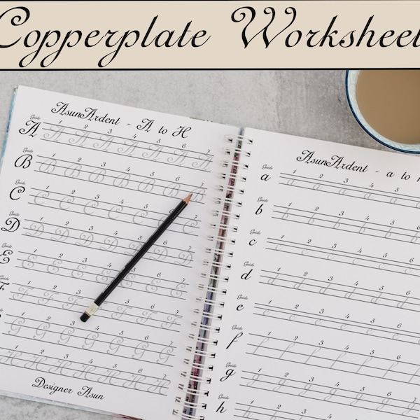 Copperplate - Etsy