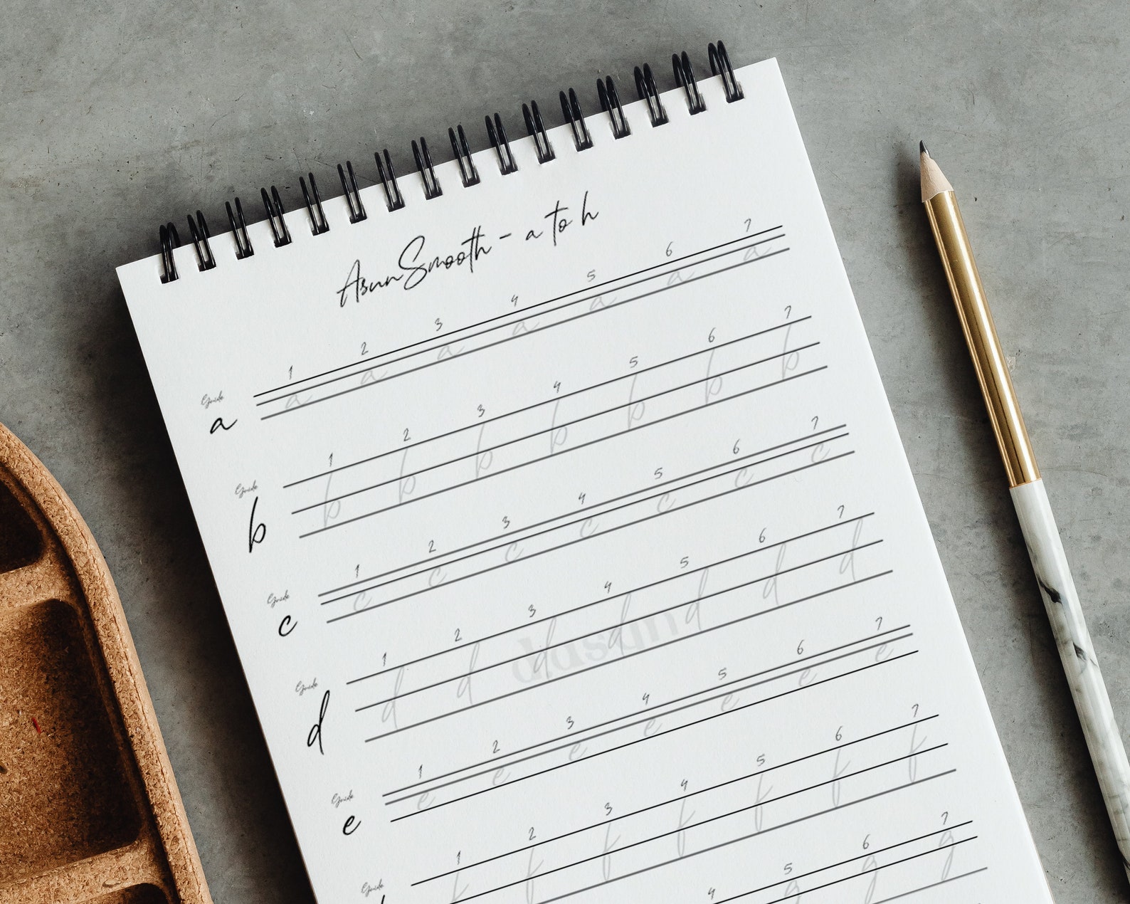 Smooth Autograph Tracing Workbook Hand-drawn Signature - Etsy