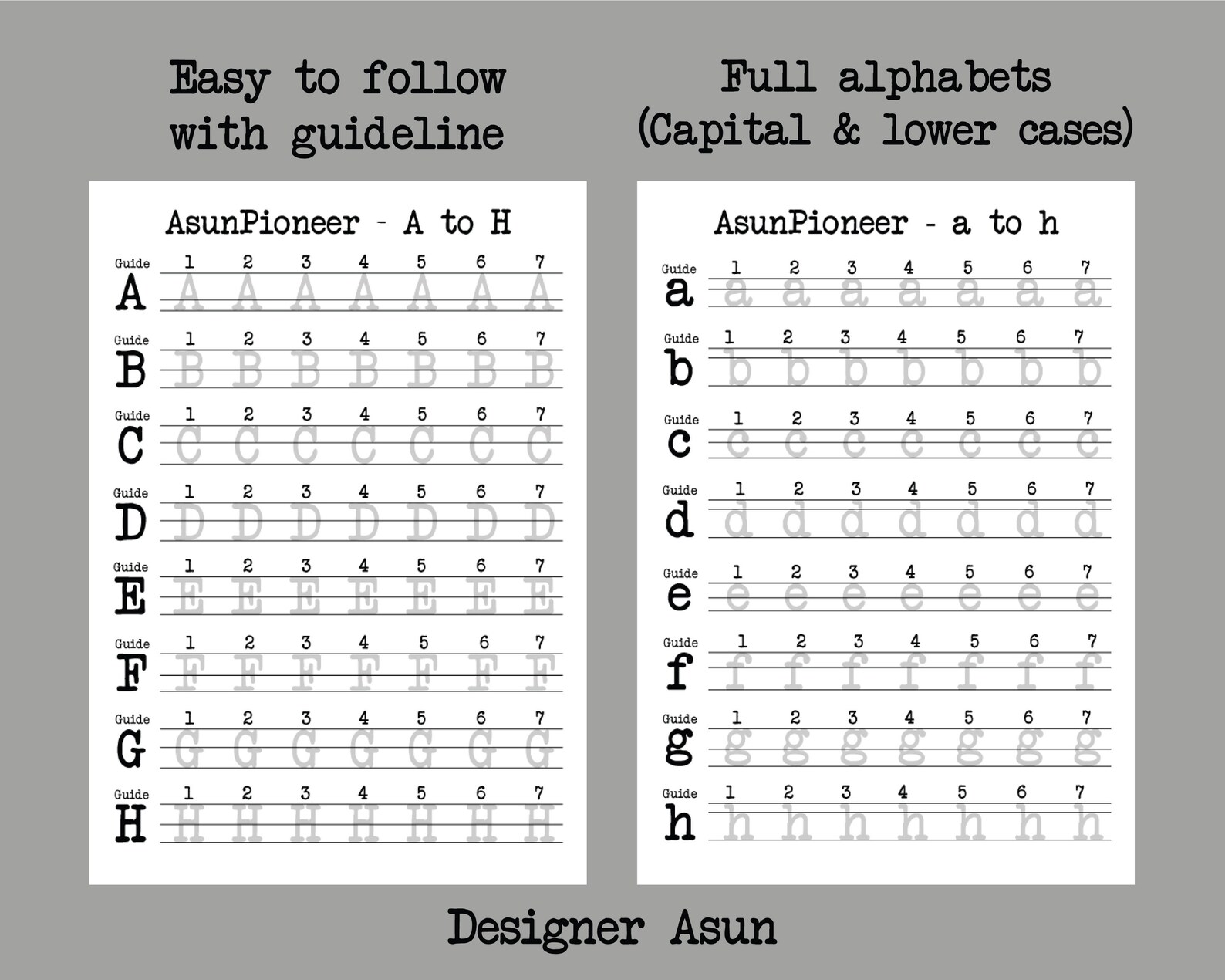 Typewriter Handwriting Worksheet Template Typewriter Handwriting ...