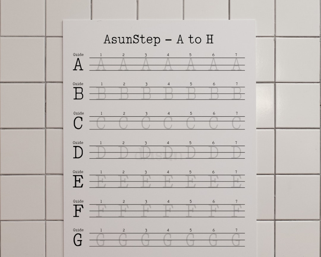 Neat Typewriter Printable Workbook for Adult, Typewriter Penmanship ...