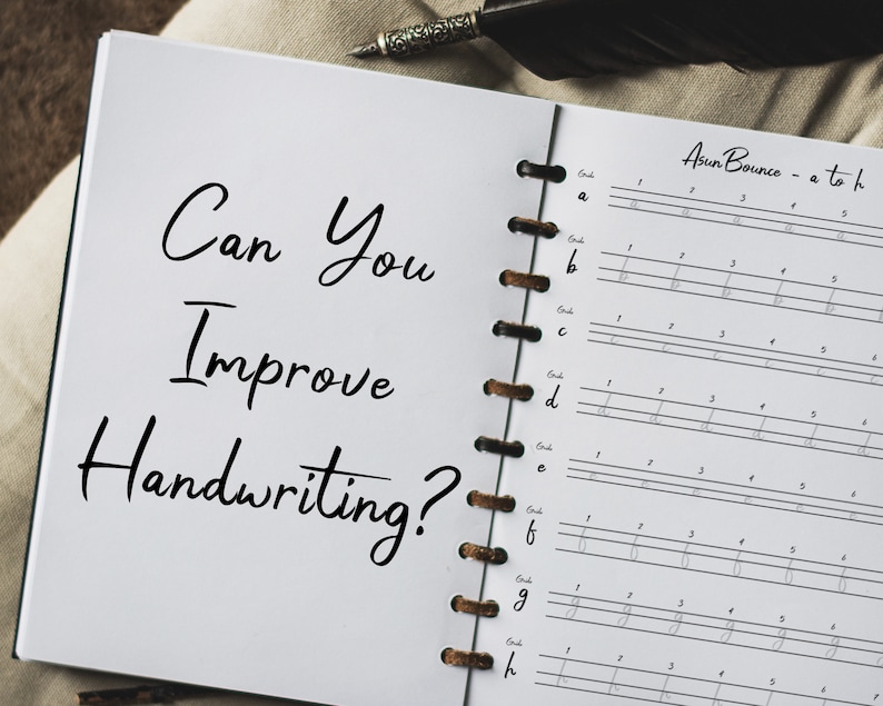 Neat Handwriting Practice Sheet for Adult, Creative Hobby for Girls at ...