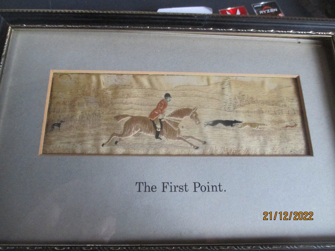 The First Point Stevengraph Framed[reasonable Offers Accepted] - Etsy