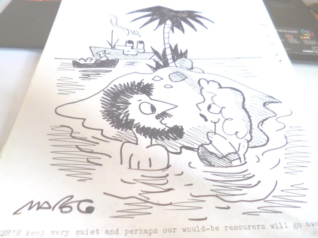 Bob Coram Art Drawing Cartoon [ Maroc] - Etsy