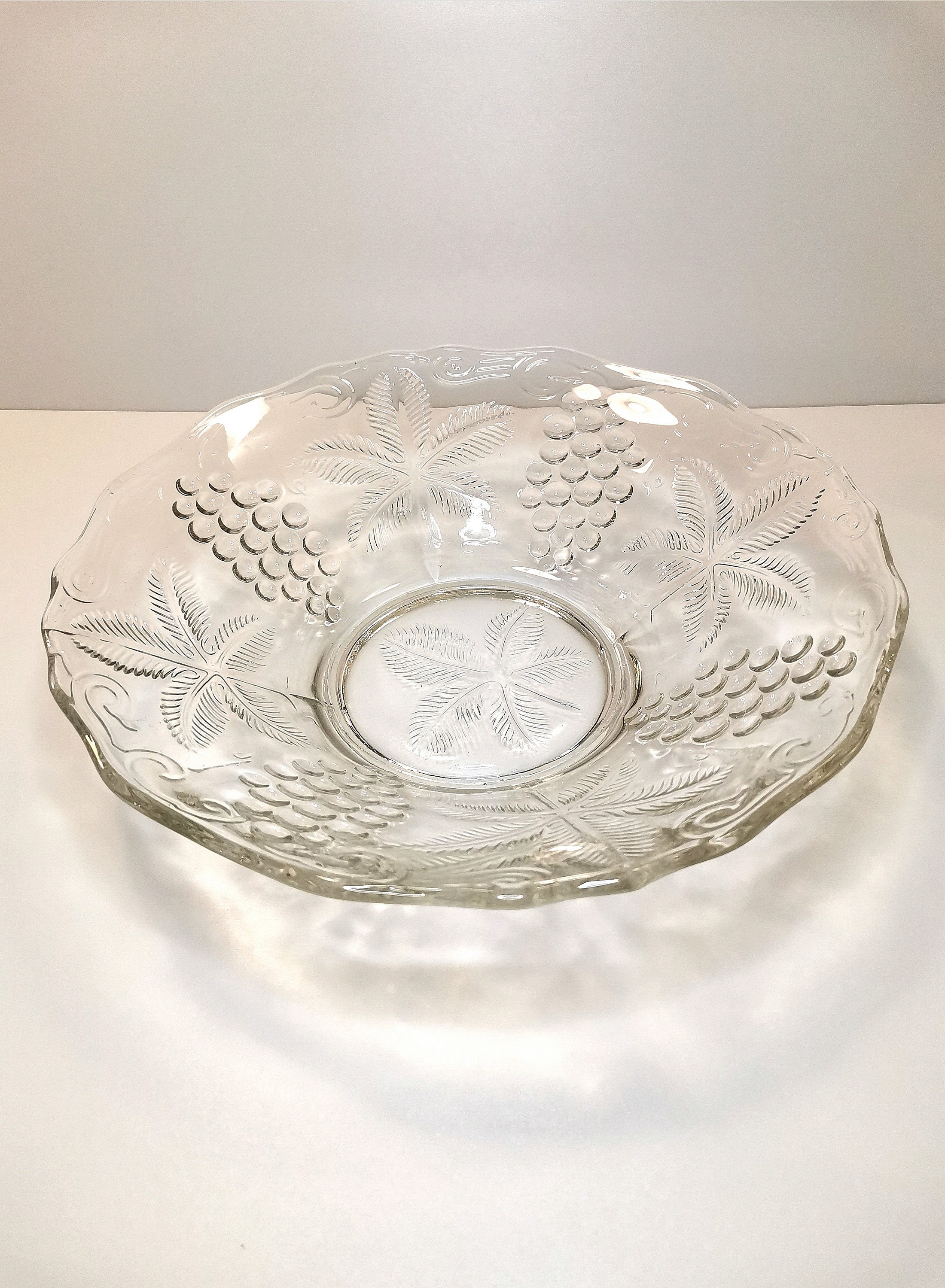 Bowl 'grapes' Pressed Glass by Frantisek Peceny Sklo Union 1983 - Etsy