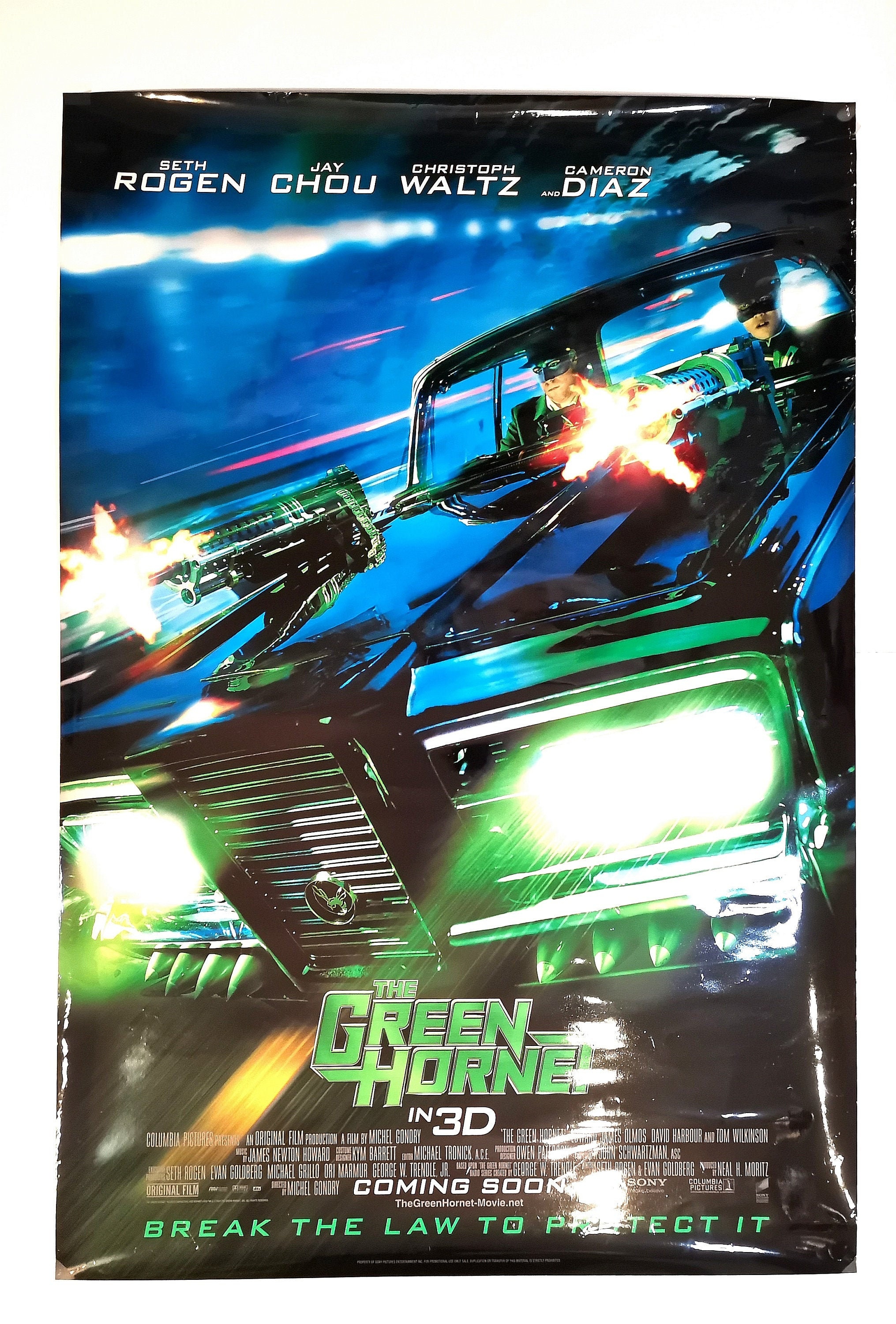 The Green Hornet 2011 Movie Poster