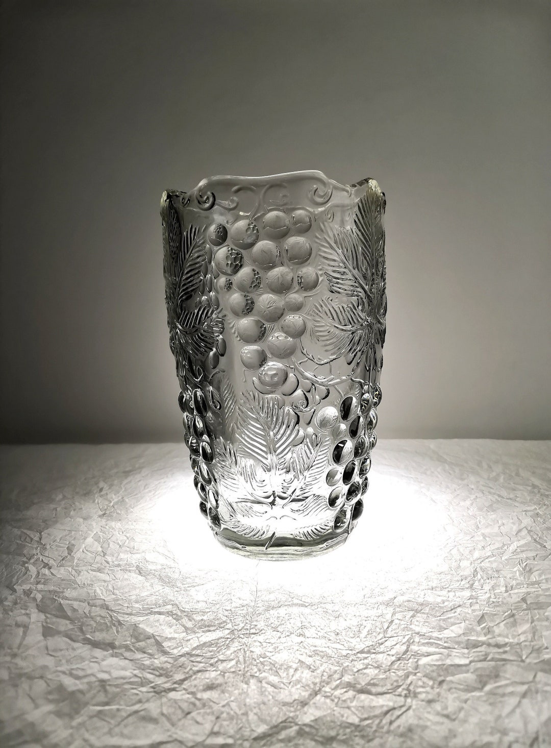 Frantisek Peceny Art Glass Vase: Mid-century Bohemian Sklo Union Design ...