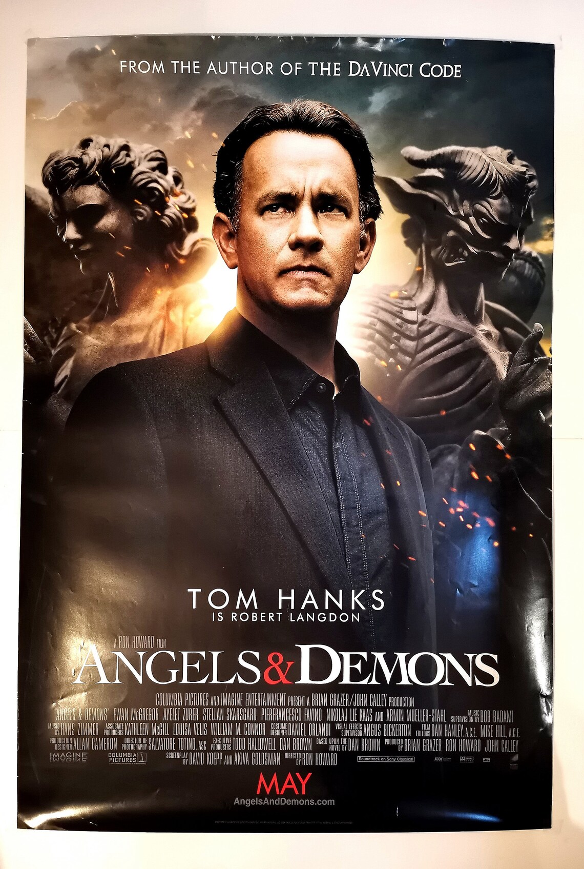 Original Movie Poster ANGELS & DEMONS 2009 | Etsy
