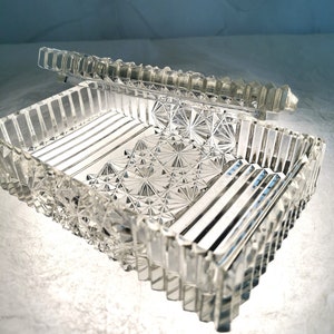 Rectangular Bohemia Czech Glass Box - Etsy